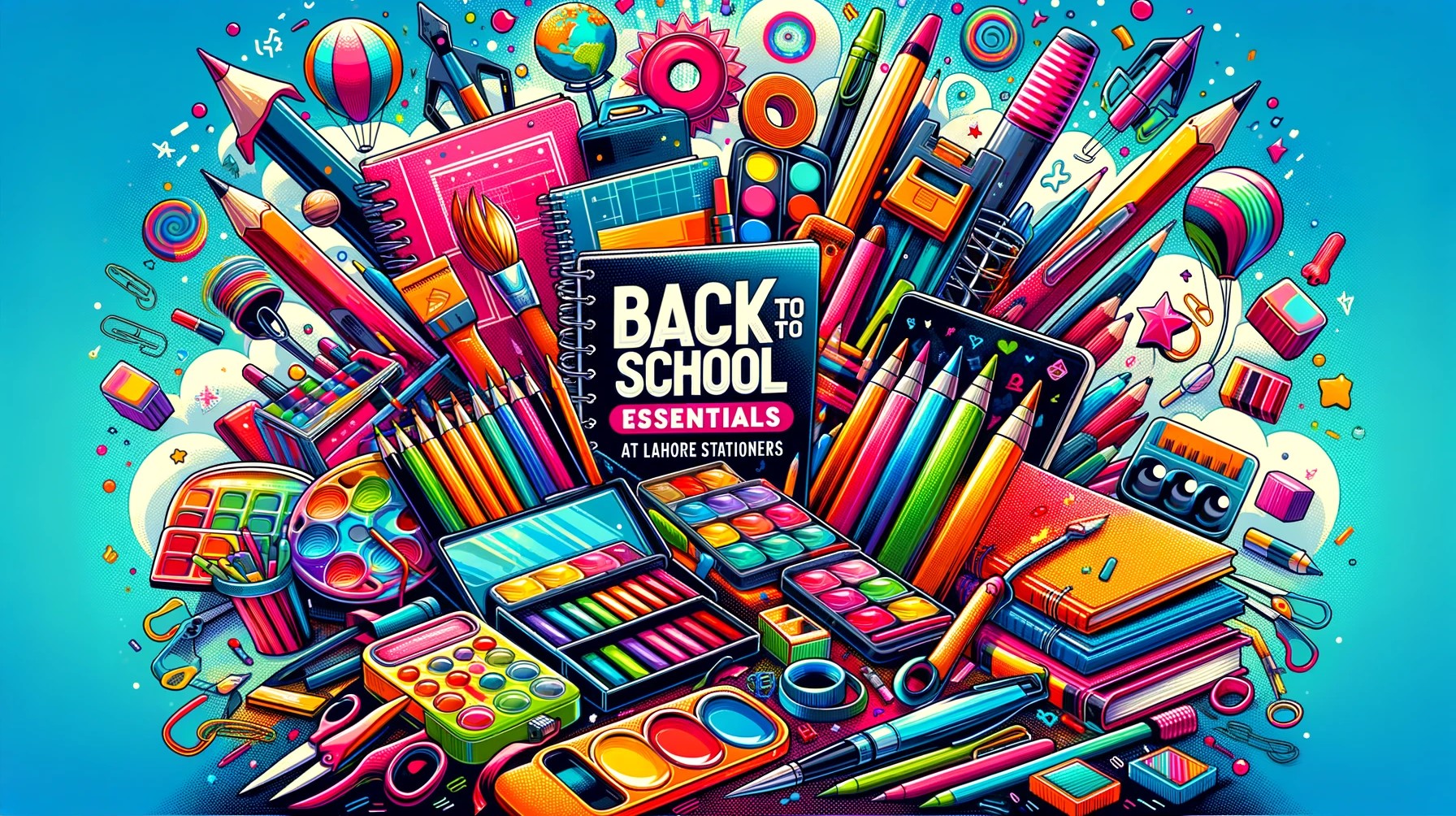Back to School Essentials: Stationery Items at Lahore Stationers ...